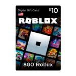 Gift Card Roblox $10- 800 Robux (Código digital) - Game Center SAC